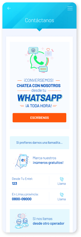 App Mi Entel | Entel Perú