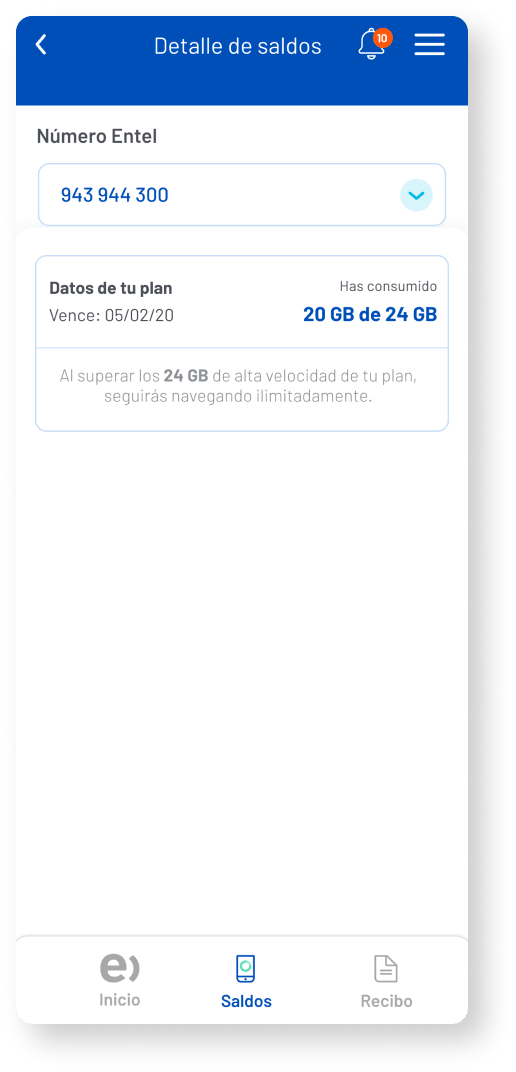 App Mi Entel | Entel Perú