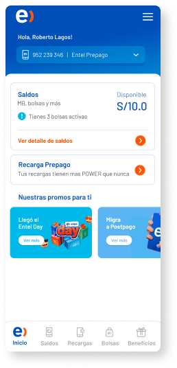 App Mi Entel | Entel Perú