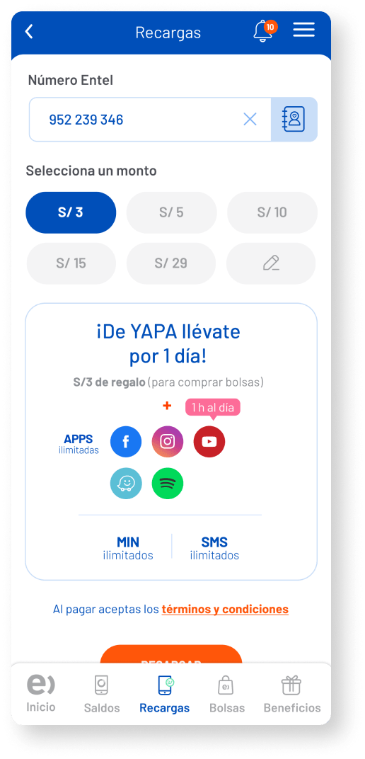 App Mi Entel | Entel Perú