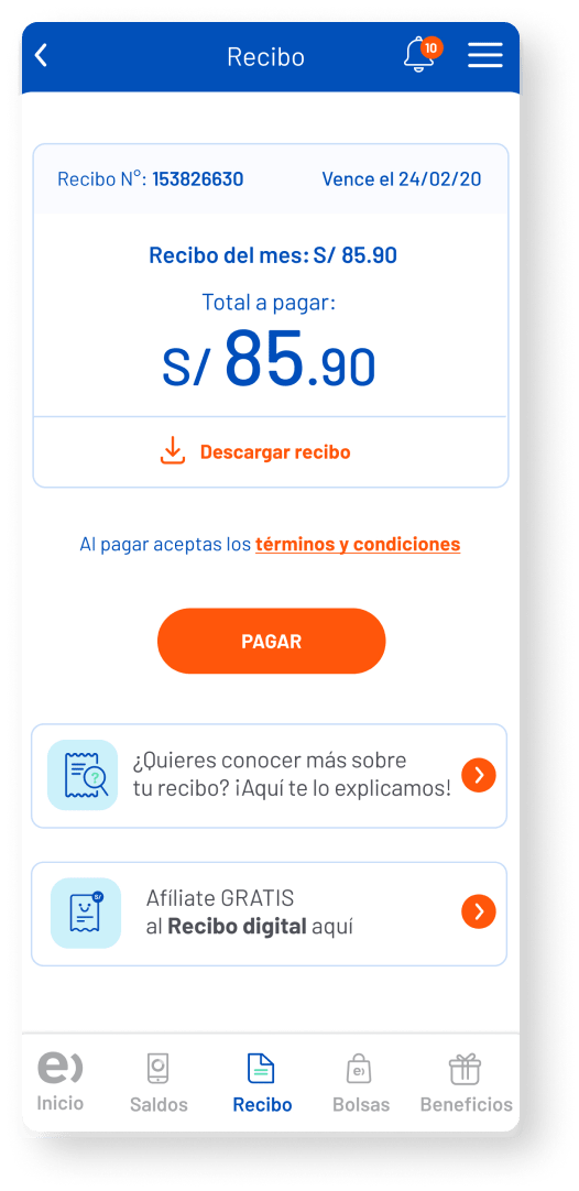 App Mi Entel | Entel Perú