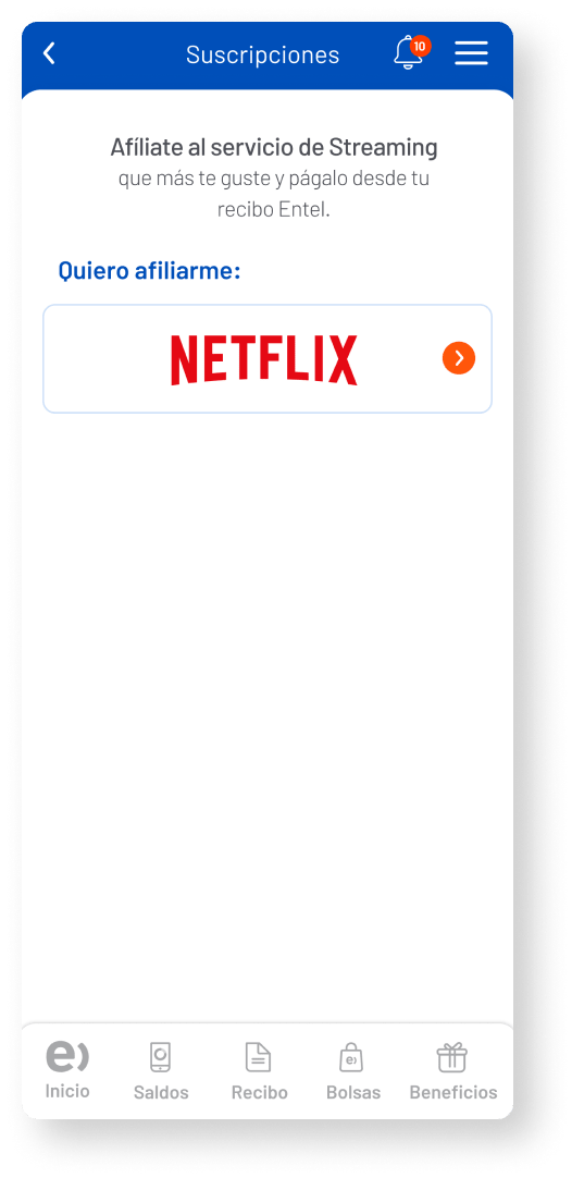 App Mi Entel | Entel Perú