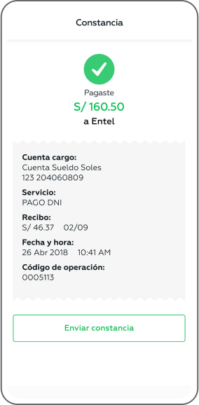 paga tu recibo con interbank | Entel Perú